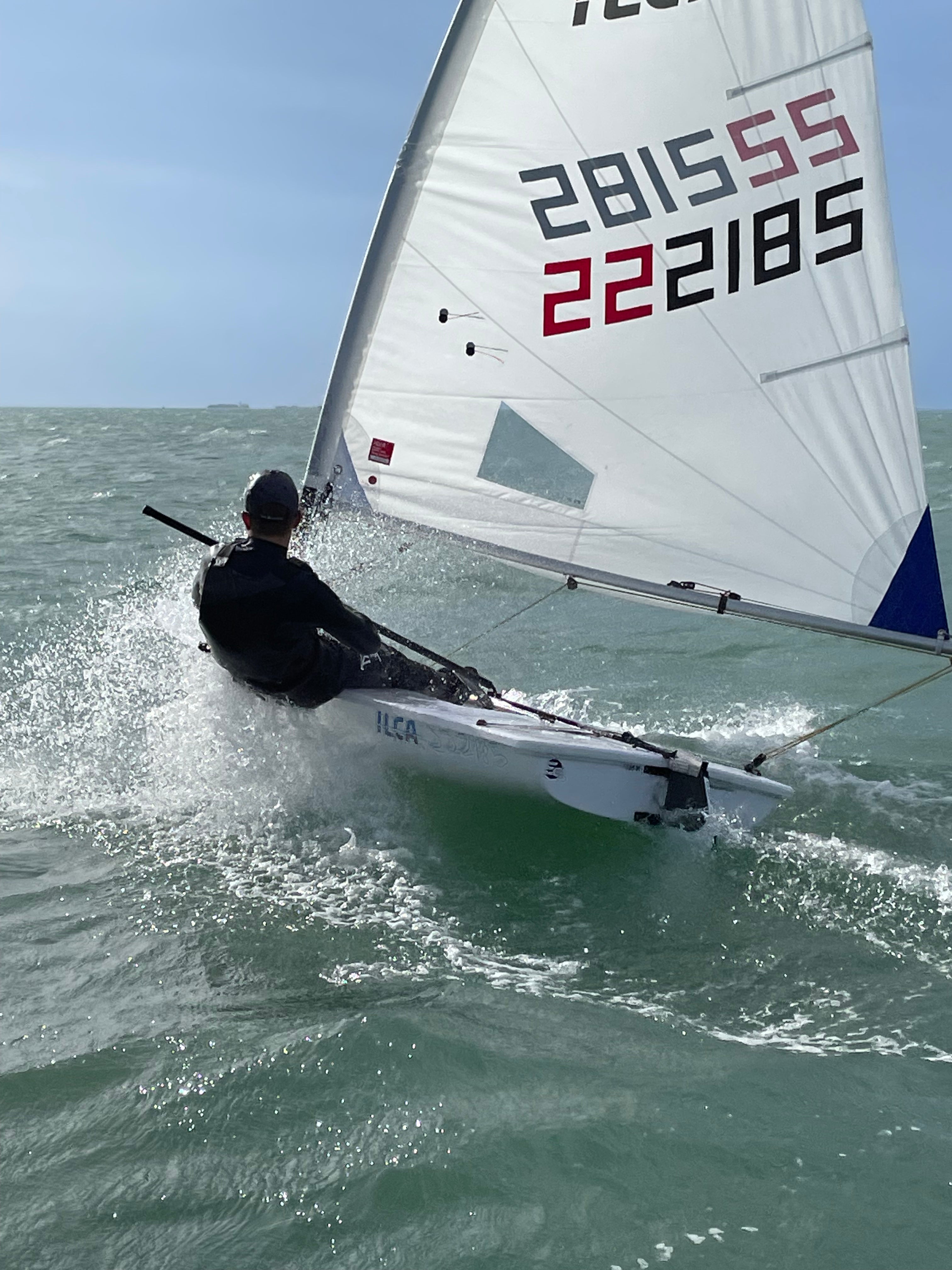 LASER/ILCA 6 FULL RACE FITOUT- COMPLETE BOAT WITH CARBON TOP AND BOTTO ...